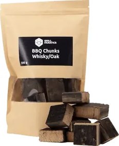 Grill Fanatics Whisky/Dub dřevěné kousky BBQ 500g