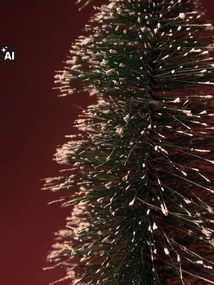 Sinsay - Vánoční LED dekorace ve tvaru vánočního stromku - zelená