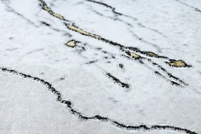 Dywany Łuszczów Kusový koberec Gloss 529A 53 3D mramor ivory/beige - 200x290 cm