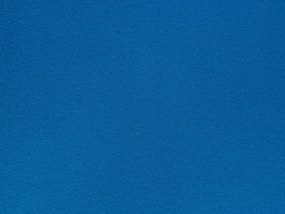 Modré oválné čalouněné křeslo YSTAD Beliani