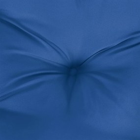 Poduška Na Palety Královsky Modrá 70 X 70 X 12 Cm Textil