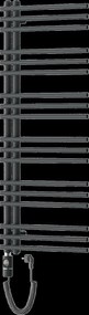 Mexen Neptun, elektrické topné těleso 1200 x 500 mm, 600 W, antracitová, W101-1200-500-2600-66