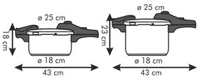 Tescoma Bio Exclusive+ Duo 4.0 a 6.0 l