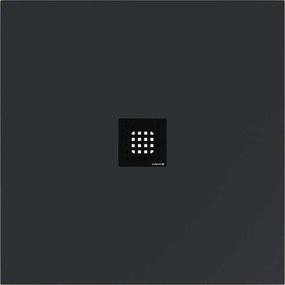 Polysan Flexia - Sprchová vanička 90x90 cm, matný antracit 71546.51