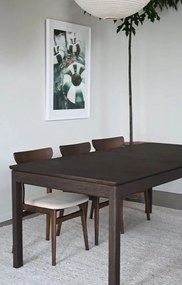 ROWICO Jídelní stůl GARDNER 200x95 cm tmavě hnědý