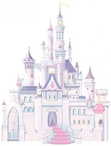 Hrad pro princezny. Samolepky Disney Princess.