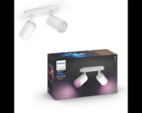 Philips Hue 50632/31/P7 Fugato spot white 2x5.7W 240V 2000-6500+RGB BlueTooth Philips HUE inteligentní osvětlení