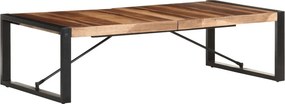 Konferenční stolek 140 x 70 x 40 cm masivní dřevo 321586