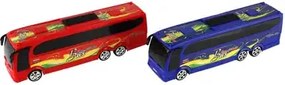 TEDDIES Autobus 25 cm / Na setrvačník / Plast / 2 barvy / od 3 let