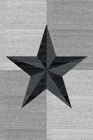 Vopi | Kusový koberec Plus 8002 grey - 200 x 290 cm