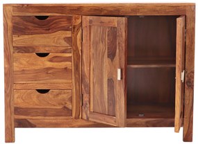 furniture-nabytek.cz - Rustikální komoda z masivního dřeva palisandr 120x90x45
