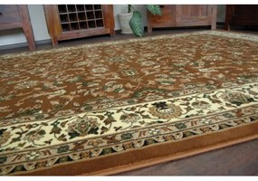 Kusový koberec Royal hnědý 200x400cm