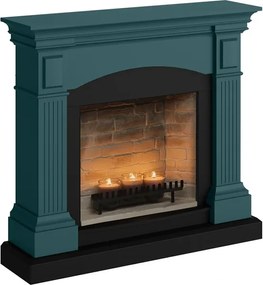 Dekorativní krb na svíčky Tagu Magna Soft Turquoise