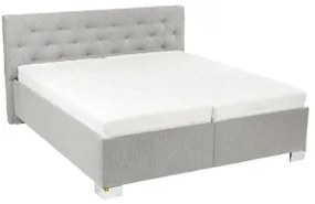 Čalouněná postel JOLANDA, Velikost postele 160x200, Varianta matrace MEDICFLEX , Rošt R1 0