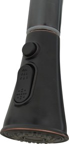 Rea Deco, vysoká dřezová baterie h-430, černá matná/retro, REA-B0182