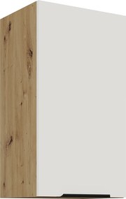 ARIA az | horní skříňka 40 G-72 1F policová | 40 cm | ANTI FINGERPRINT povrch | artisan/bílá