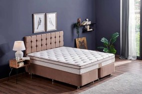 Designová postel Gaphna 160 x 200 cm světle hnědá