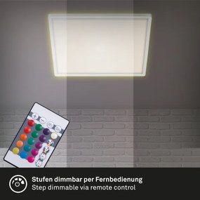 Briloner 7091-416 - LED RGBW Stmívatelné stropní svítidlo SLIM LED/22W/230V + DO