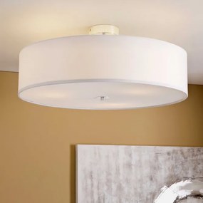 Brilliant 93522/05  Stropní lustr ANDRIA bílá textilie, průměr 60cm