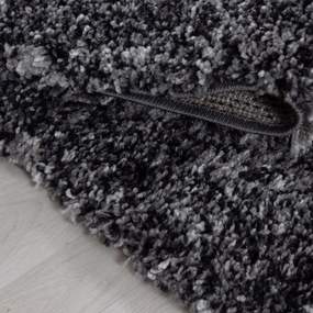 Vopi | Kusový koberec Enjoy shaggy 4500 antrazit - 80 x 150 cm