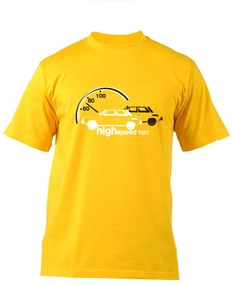 High speed run - tričko s potiskem