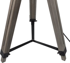 Designová stojací lampa černá