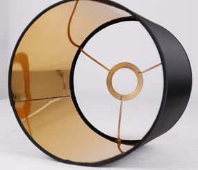 Černo-měděný závěsný decentrální lustr Candida pro žárovku 2x E27  - Candellux