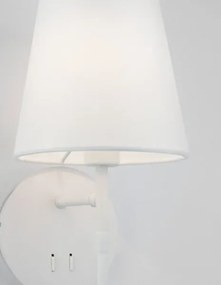 Designové nástěnné svítidlo Nia 19 bílé