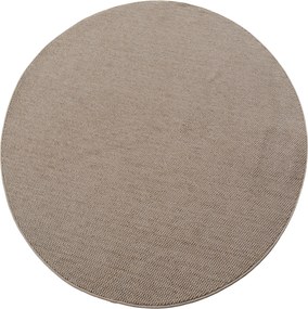 Ayyildiz, Kusový koberec Helix 2200 beige kruh, 80x80, béžová, chodba / předsíň