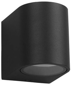 Milagro | Venkovní nástěnné svítidlo OVALIS 1xGU10/60W/230V IP44 černá | MI1320