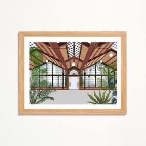 Martu Hlavajová | Masarykovo nádraží Rám: Černý, Velikost: 40 x 60 cm