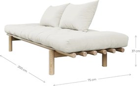 Bílá pohovka 200 cm Pace - Karup Design