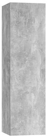 TV stolek Camion - dřevotříska - 30,5x30x110 cm | betonově šedý