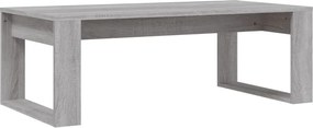 vidaXL Konferenční stolek 102 x 35 x 50 cm kompozitní dřevo [823364] Barva: Bílá