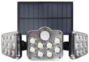 LED Solární reflektor se senzorem pohybu LED/20W/3,7V 1200 mAh IP44 + DO
