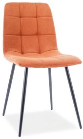 Jídelní židle MILA Sztruks - manšestr Barva: Skořicová / Fjord 42