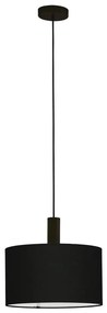 Eglo 33354 - Lustr na lanku AMANI 1xE27/60W/230V pr. 38 cm černá