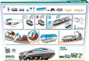 BRIO Vlaková sada s turbo vlakem / od 3 let