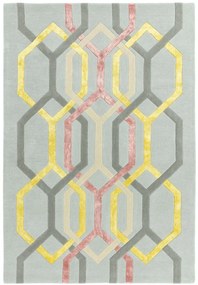 Barevný  koberec Blondie Hexagon Silver Rozměry: 120x170 cm