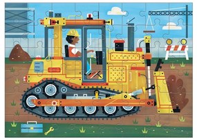 Mudpuppy Puzzle Buldozer 48 dílků