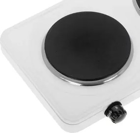 Adler AD 6520 bílá / Vařič / 2500W / 185 mm + 155mm plotna