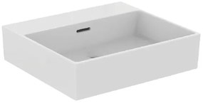 Ideal Standard Extra - Umyvadlo 500x450 mm, s přepadem, bez otvoru pro baterii, bílá T388301