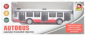 Autobus kovový na zpětný chod