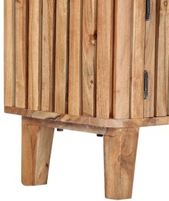 TV stolek 130 x 30 x 45 cm masivní akáciové dřevo