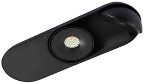 LED bodové světlo Toronto 2 černé