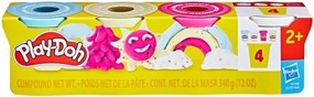HASBRO PLAY-DOH Modelína kreativní sada 4 kelímky s konfetami 340g 14g1736