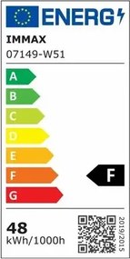 IMMAX NEO DIAMANTE SMART stropní svítidlo 60cm 43W černá / Zigbee 3.0