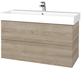 Dřevojas koupelnová skříň VARIANTE SZZ2 100 (umyvadlo Glance) Barevné provedení: M01 Bílá mat