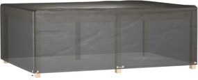 Plachty na zahradní nábytek 2 ks 12 oček 230x165x80 cm obdélník 3155354