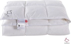 Zimní přikrývka s péřovou výplní 200x140 cm Snow Queen – Ringsted Dun